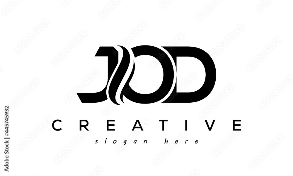 Letter JOD creative logo design vector Stock Vector | Adobe Stock