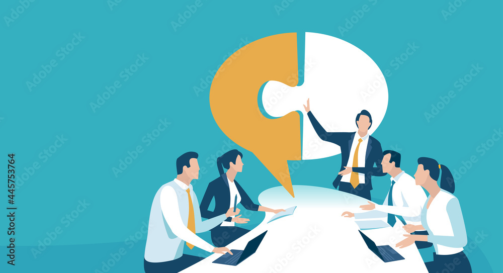 Completing Idea. Finding consensus concept. Discussion about the new ...