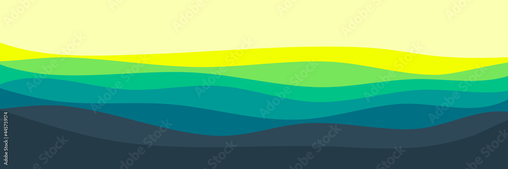 abstract wave pattern vector illustration for background, wallpaper ...