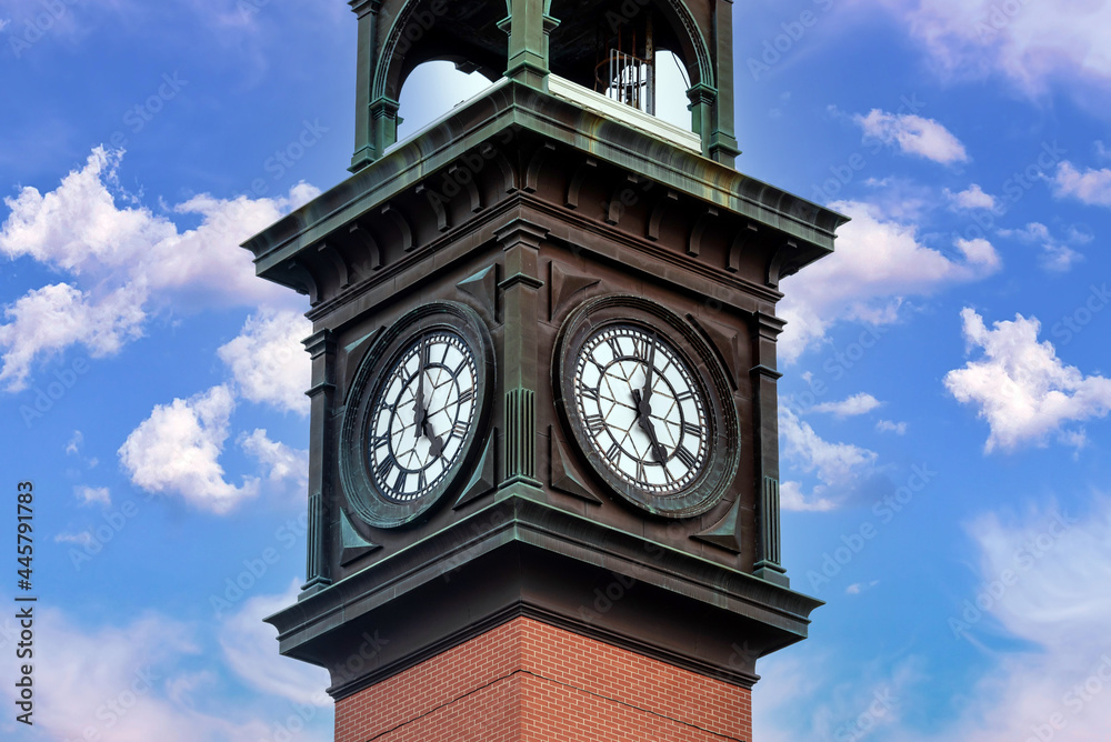 Poster the colonial clock tower of 'number 8 hose station', toronto ...