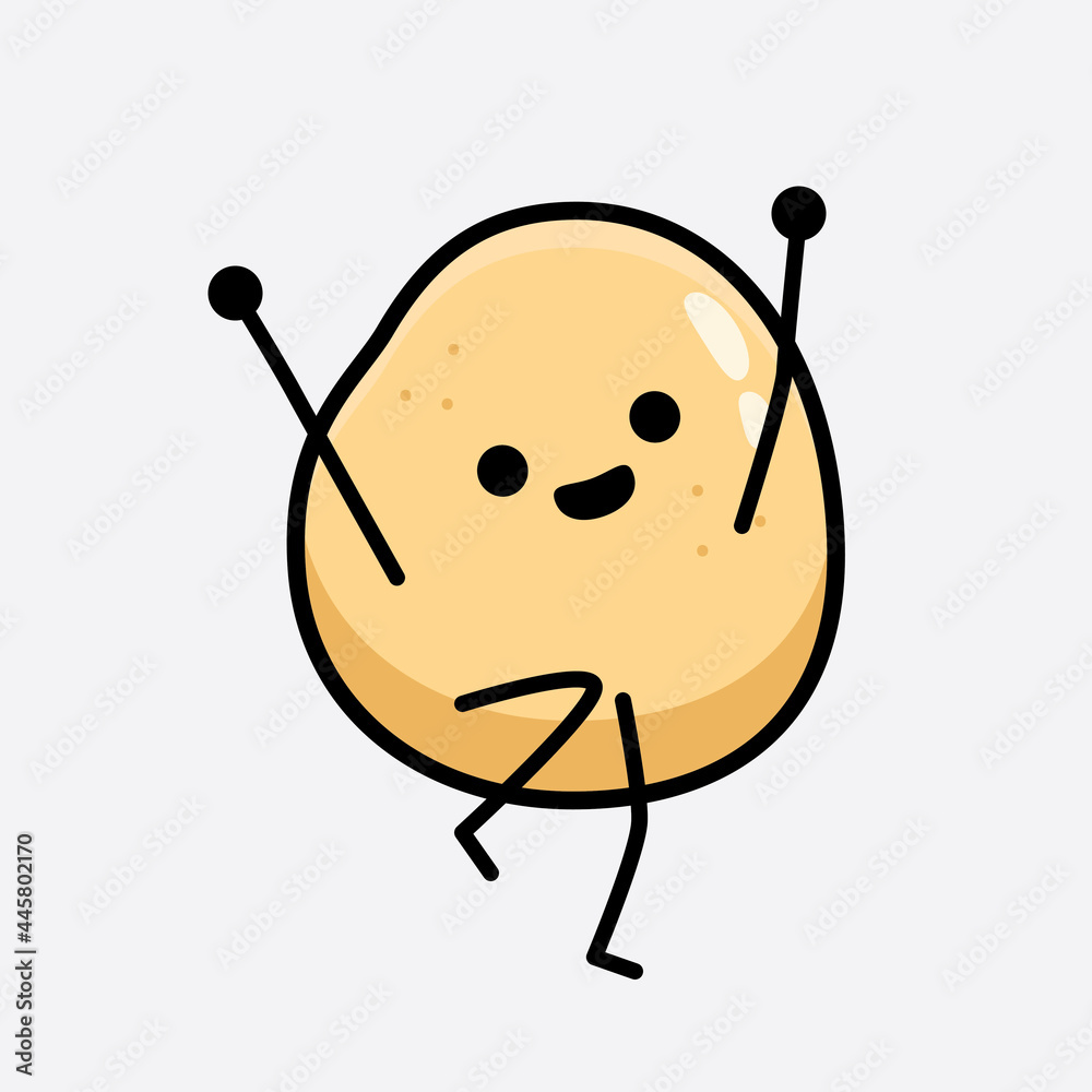 Cute Potato Drawing
