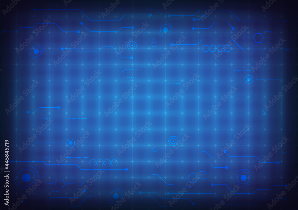 Abstract hi-tech background. Virtual reality high technology innovation ...