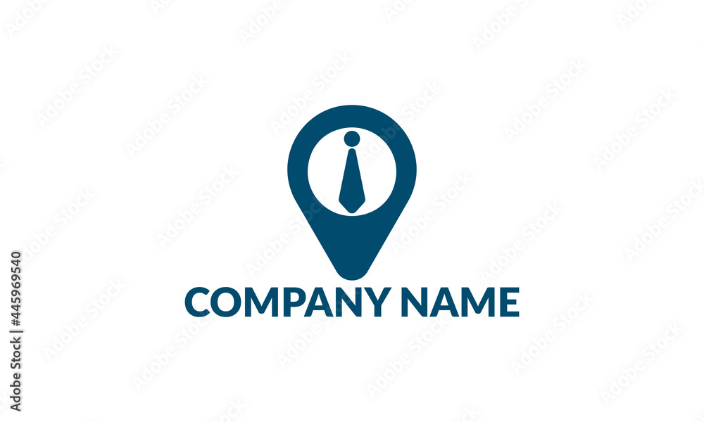 job location logo design Stock Vector | Adobe Stock