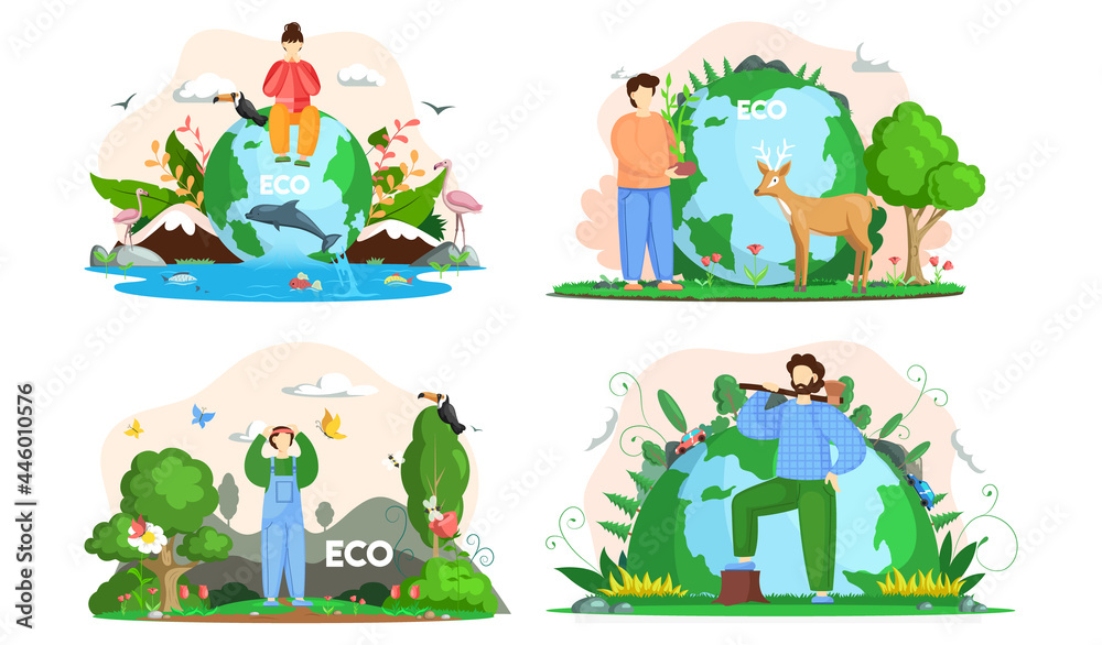 Eco save environment pictures. Ecological ecosystem and pollution ...