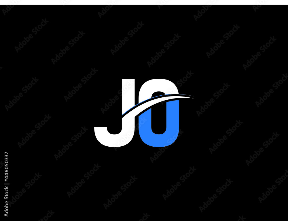 Letter JO Logo, creative jo logo icon vector image design for your ...