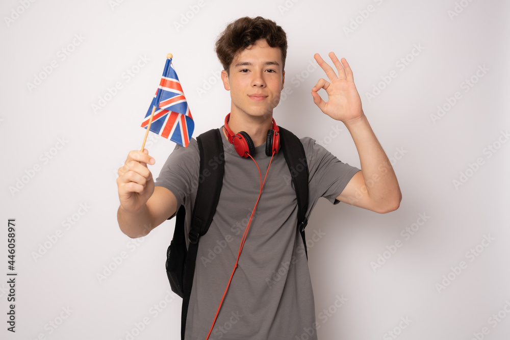 Cute British Flag Background
