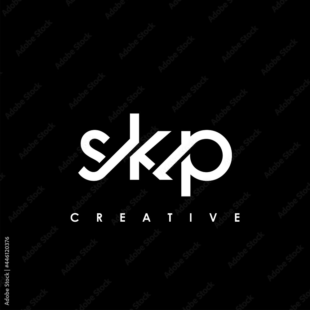 SKP Letter Initial Logo Design Template Vector Illustration Stock ...