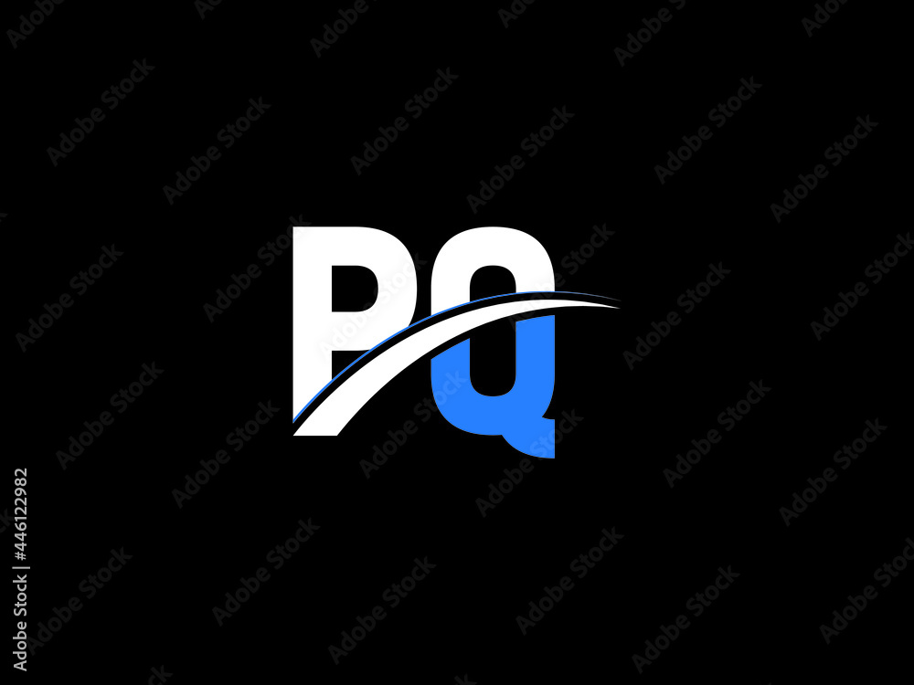 Letter PQ Logo Image, pq Letter Logo Design For Business Stock Vector ...