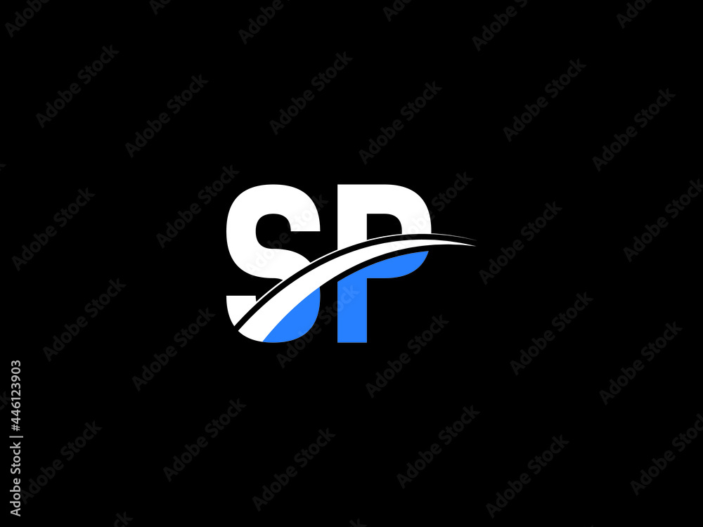 Letter SP Logo Image, sp Letter Logo Design For Business Stock Vector ...