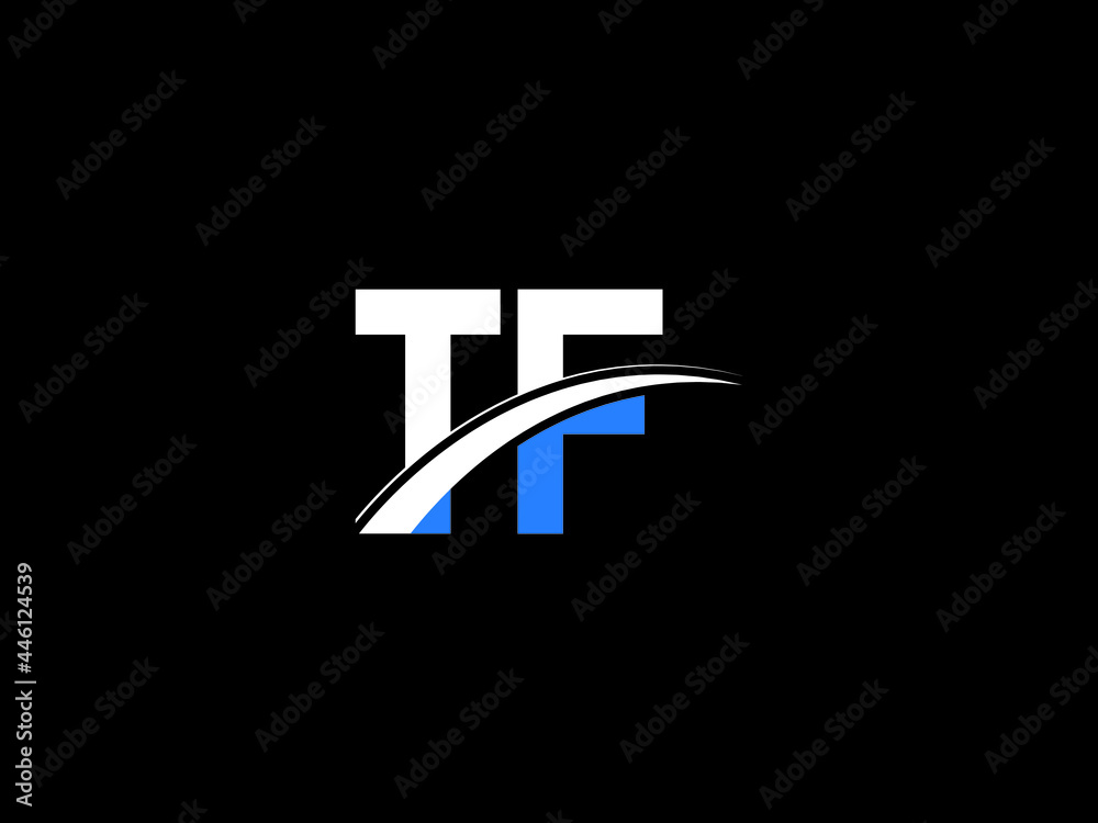Letter TF Logo Image, tf Letter Logo Design For Business Stock Vector ...