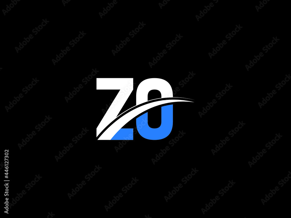 Letter ZO Logo Icon, colorful zo logo image vector for business Stock ...