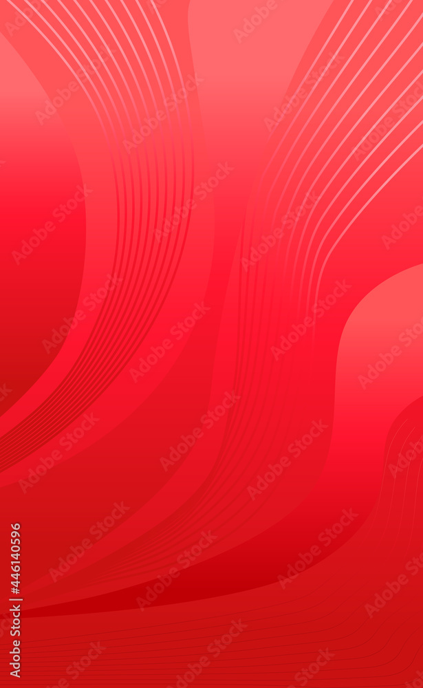 Abstract red background with gradient lines - Vector Stock Vector ...