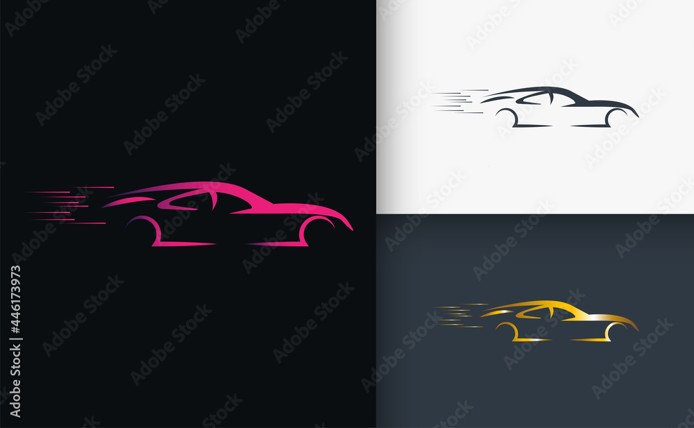 Car Logo design Template set Stock Vector | Adobe Stock