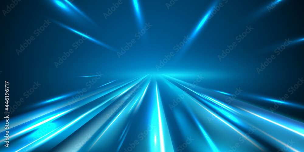 Abstract speed line background poster with dynamic. technology network ...