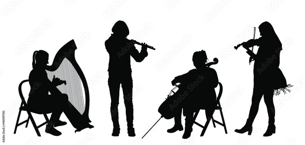 Orchestra Silhouette