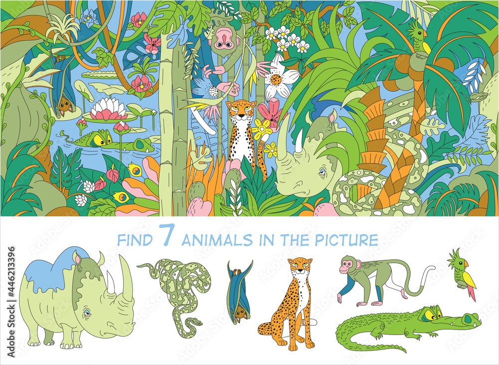 Find The Hidden Animal