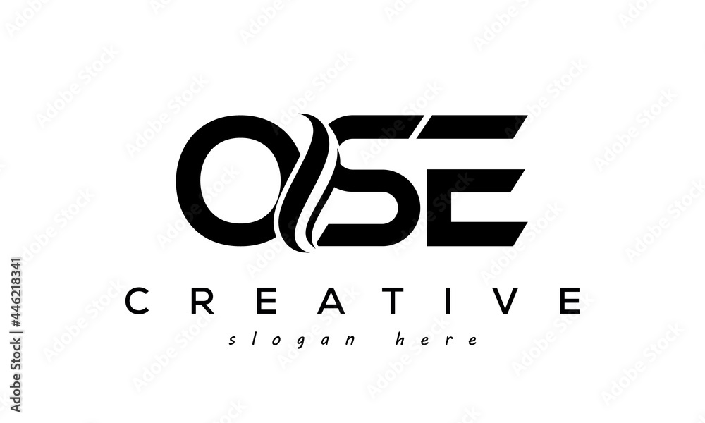 Letter OSE creative logo design vector Stock Vector | Adobe Stock
