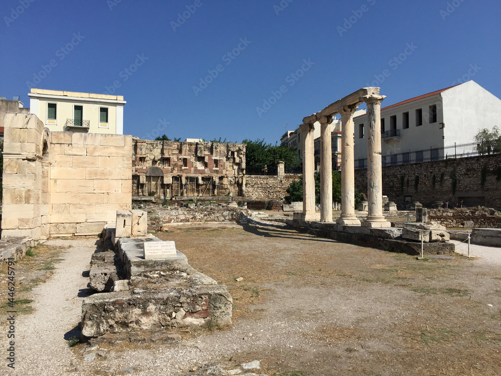 Hadrian's Library was created by Roman Emperor Hadrian in AD 132 on the ...