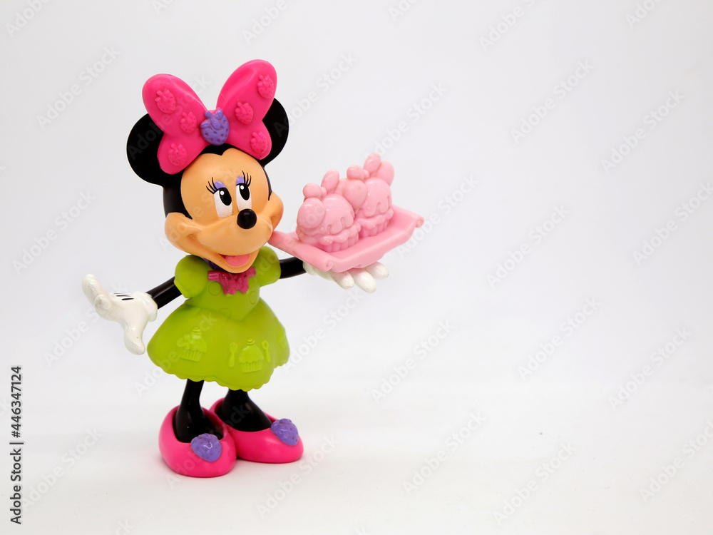 Minnie Mouse. Toy. Cartoon characters from Walt Disney Pictures Studios ...