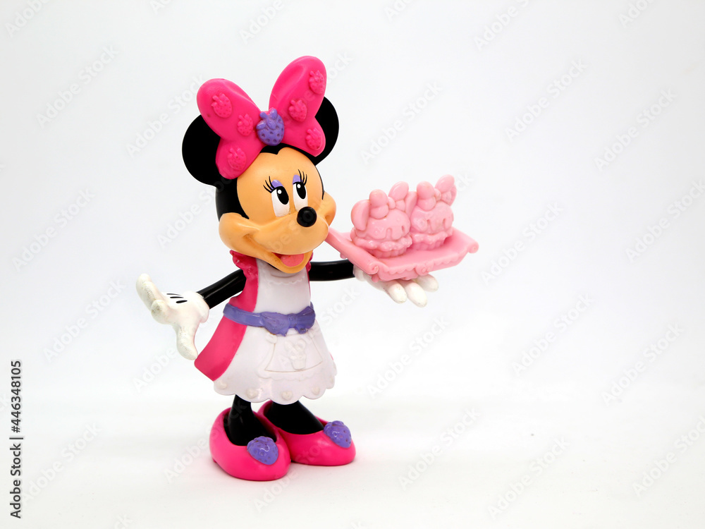 Minnie Mouse. Toy. Cartoon characters from Walt Disney Pictures Studios ...