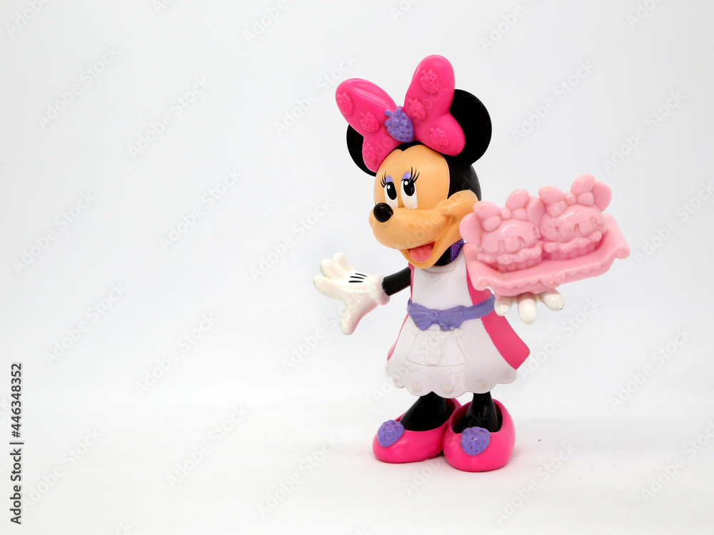 Minnie Mouse. Toy. Cartoon characters from Walt Disney Pictures Studios ...