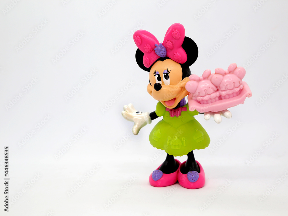 Minnie Mouse. Toy. Cartoon characters from Walt Disney Pictures Studios ...