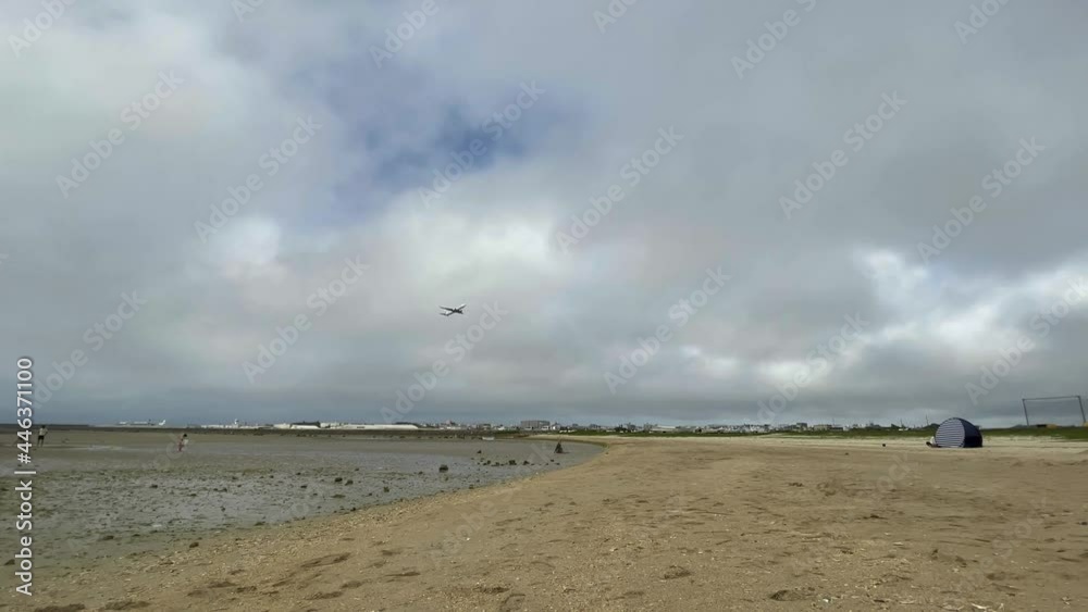 OKINAWA, JAPAN - JUNE 2021 : View of Senaga island and beach (Ocean or ...