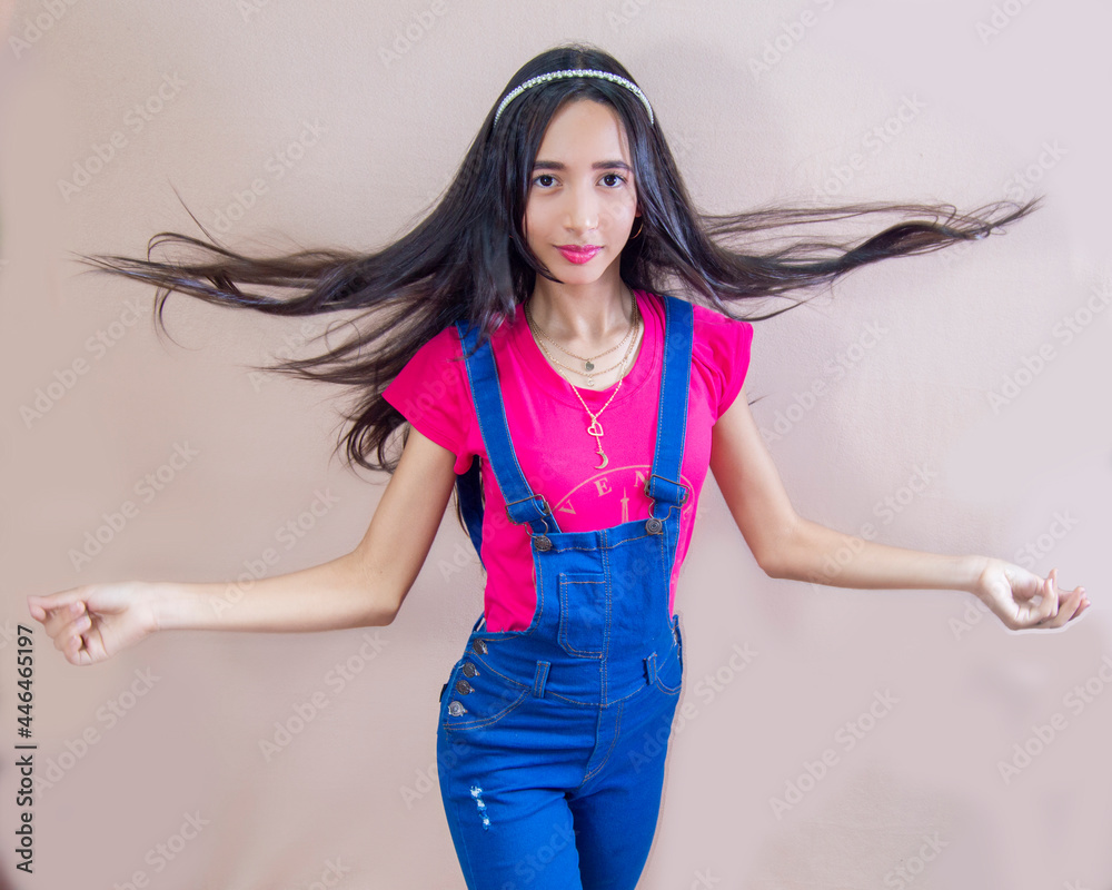 Chica Flaca, Flaca Posando 3 Stock Photo | Adobe Stock