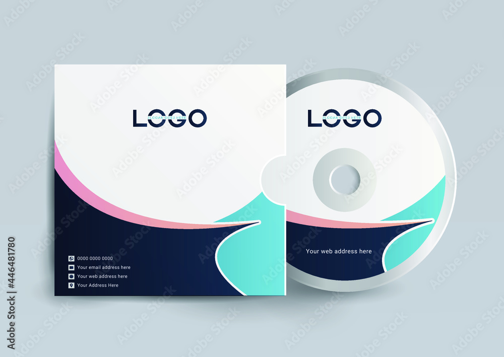 Cd cover design template. Cd cover design template. Luxury, Modern ...