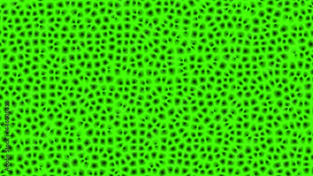 Dividing cells on green background. Cell division or cloning cells ...