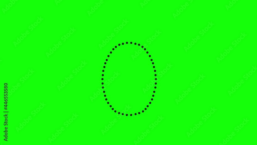 Tutorial for writing English alphabet. Trace the letter O with a pencil ...