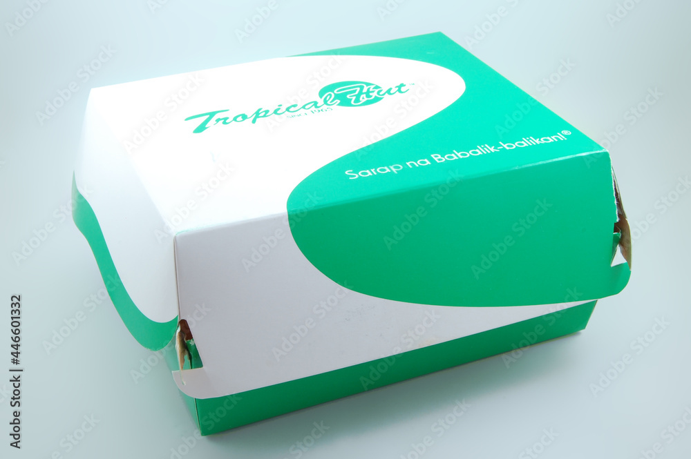 Tropical hut sandwich box in Manila, Philippines Stock Photo | Adobe Stock