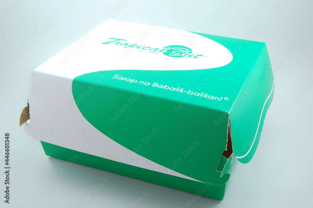 Tropical hut sandwich box in Manila, Philippines Stock Photo | Adobe Stock