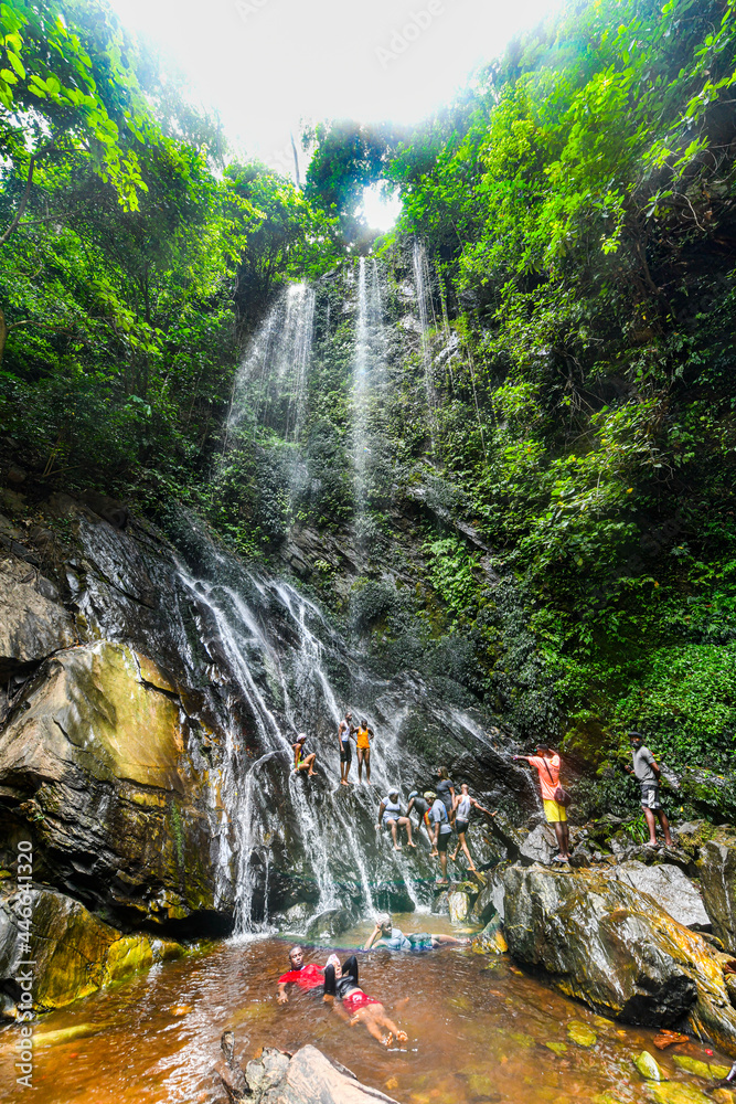 Erin Ijesha Waterfall, Owo, Nigeria, West Africa, Africa Stock Photo ...
