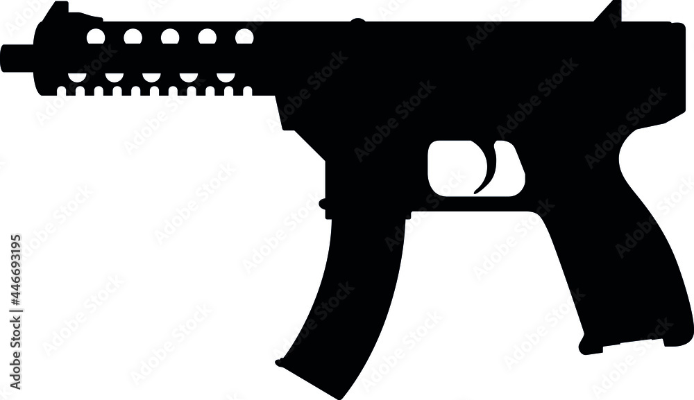 Uzimatic 13 rounds fully automatic open bolt submachine gun. Detailed ...