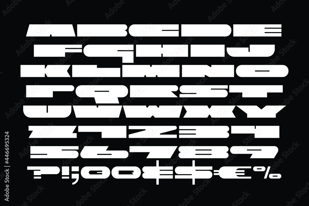 extremely monumental, architectural and brutal font for headlines ...