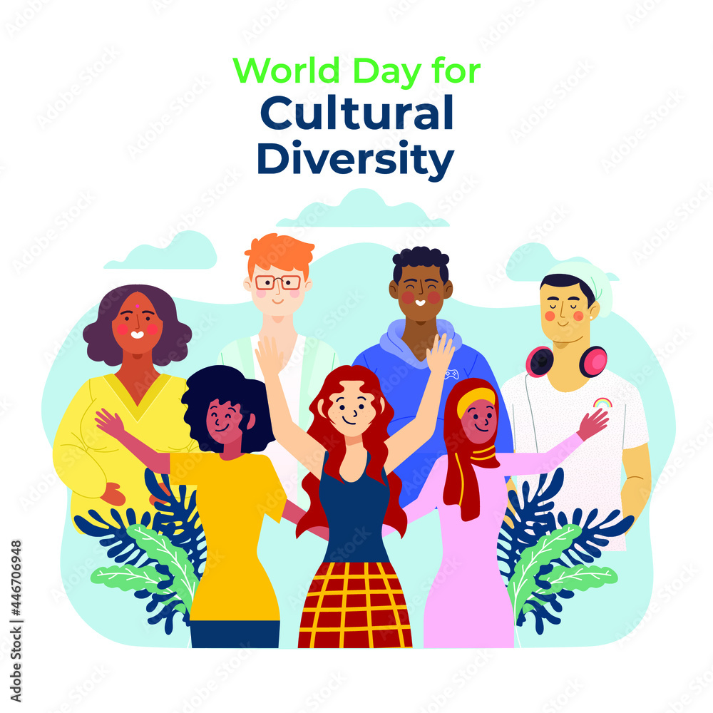 World day for cultural diversity on may 21 Stock Vector | Adobe Stock
