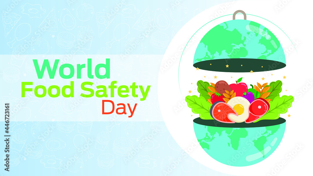 world food safety day on June 7 Stock Vector | Adobe Stock