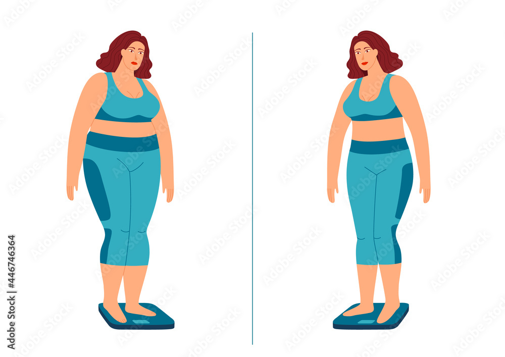 Color vector illustration in flat style isolated on white background ...