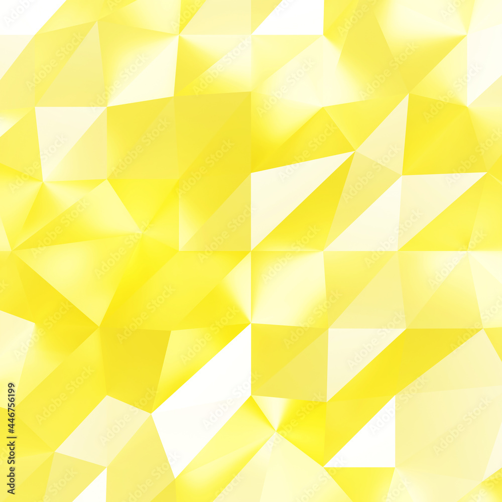 Gold polygon background 3d rendering, 3d illustration. Abstract triangle background. Gold ...