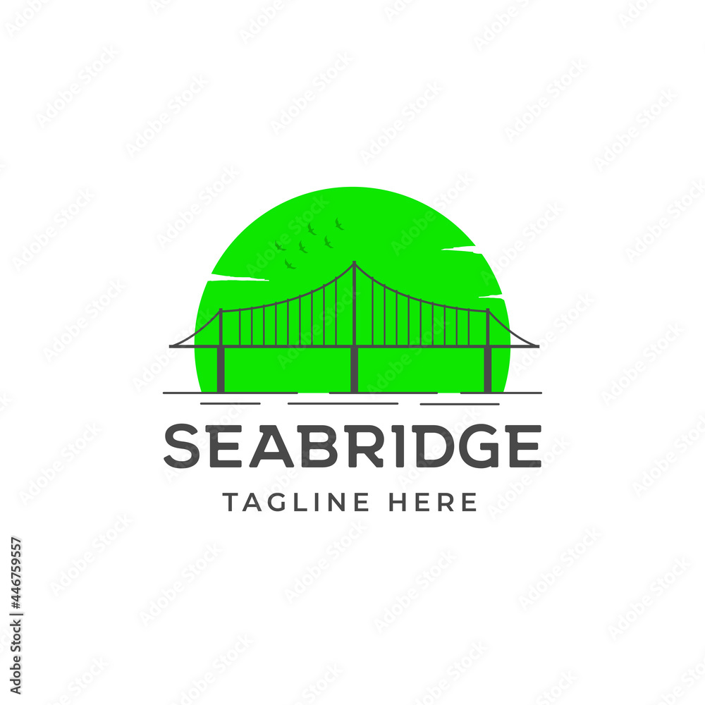logo Seabridge classic premium, for editable and modification exclusive ...
