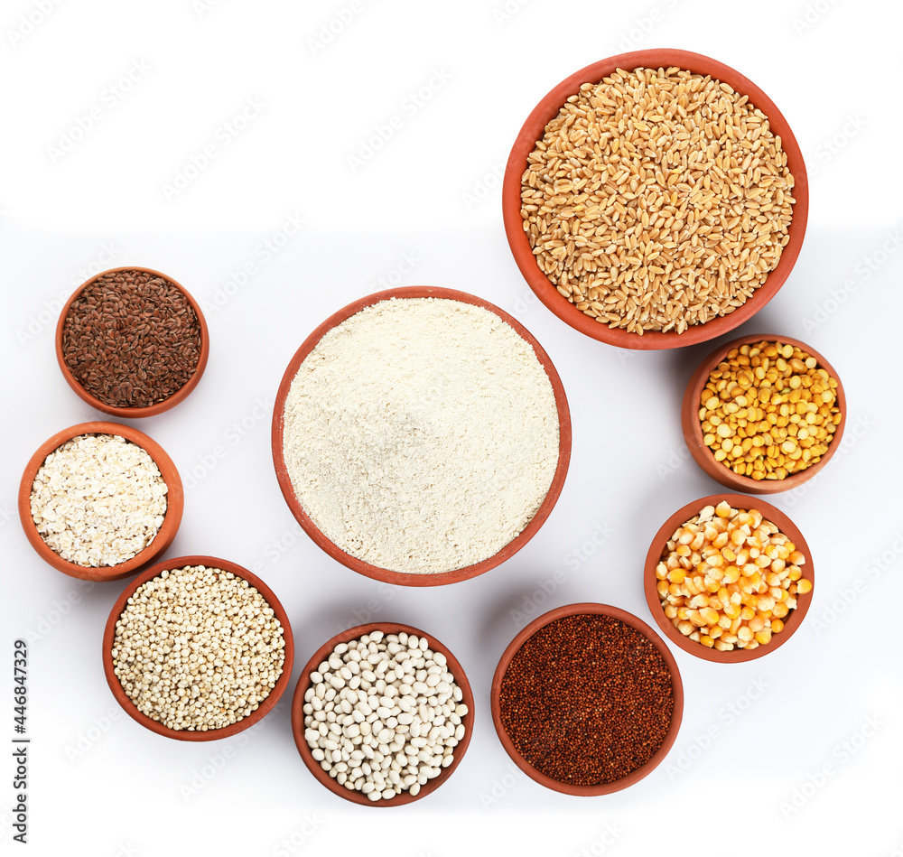 Whole wheat Atta with multigrains, soya,ragi,maize,chana,jowar,bajara ...