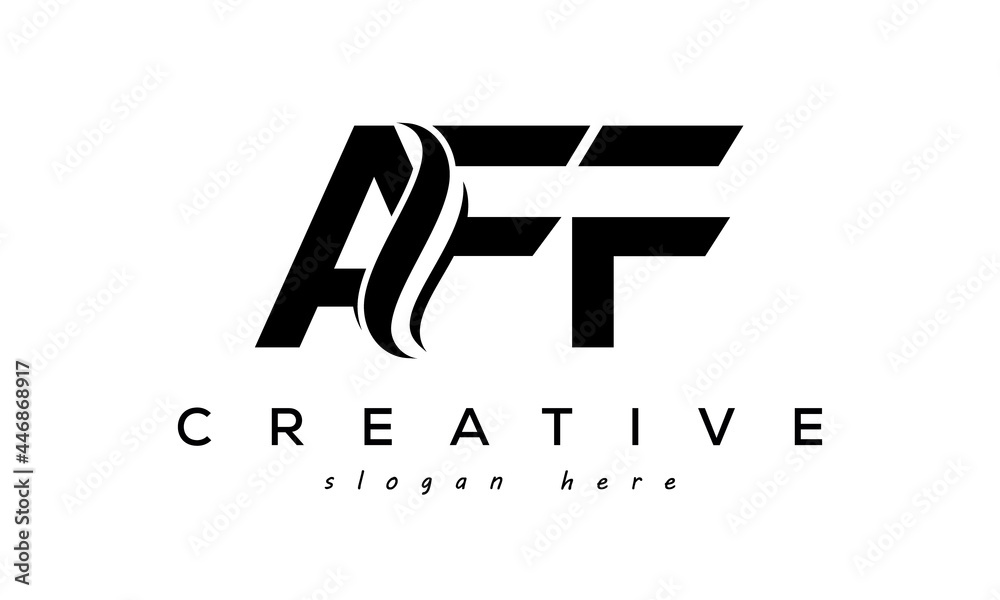 Letter AFF creative logo design vector Stock Vector | Adobe Stock