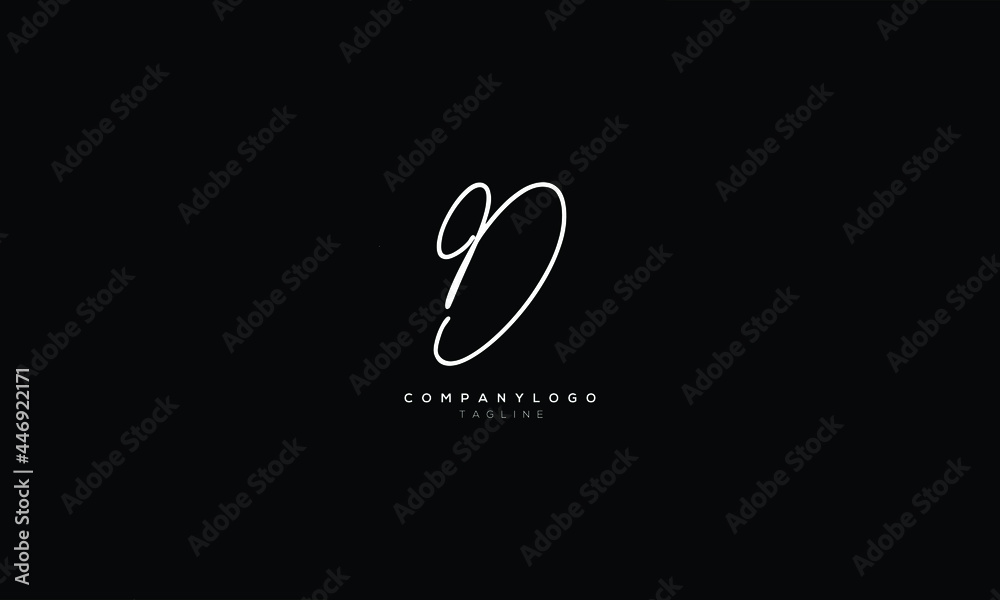 9D D9 9 AND D Abstract initial monogram letter alphabet logo design ...