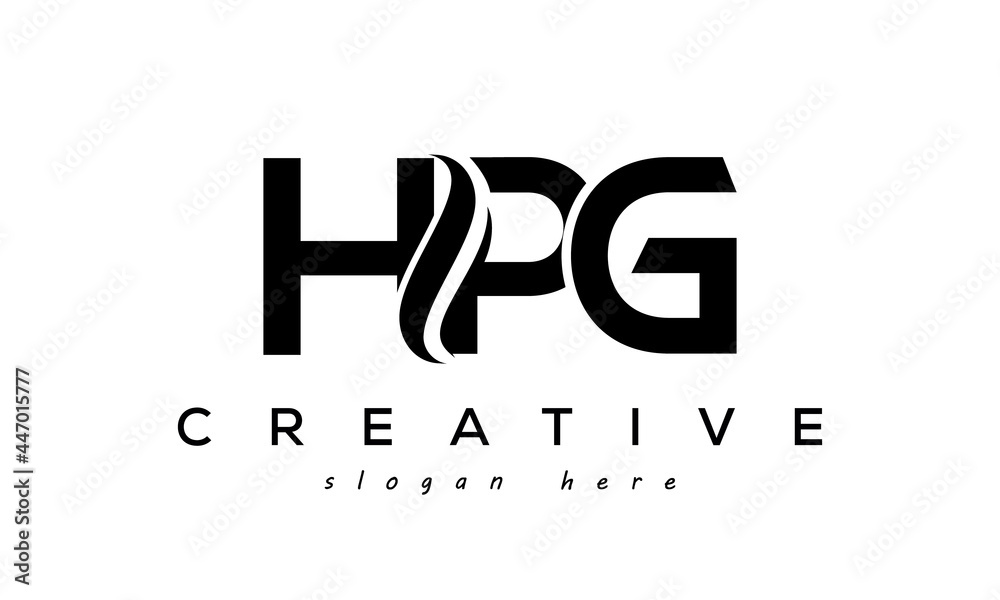 Letter HPG creative logo design vector Stock Vector | Adobe Stock