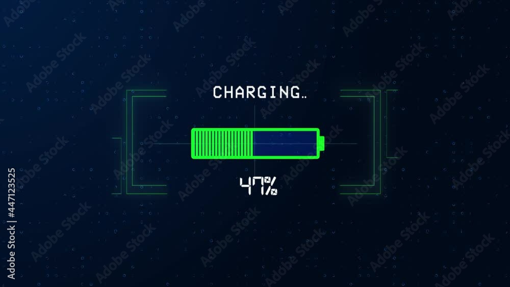 Electric Car Charging Progress bar, electric vehicle battery indicator ...