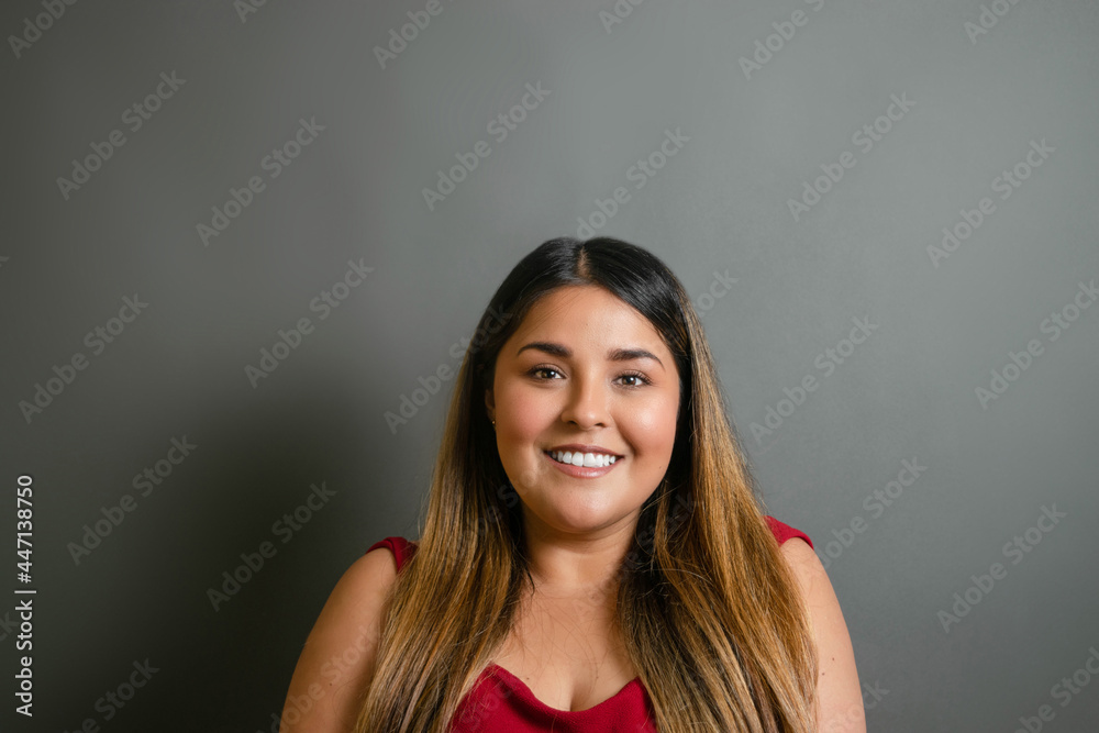 Overweight Hispanic Woman