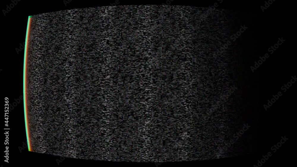Vintage switch on, turn off television Loop Animation Background ...