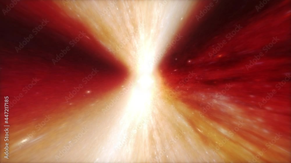 Abstract glow futuristic science fiction cosmic light rays rotate ...