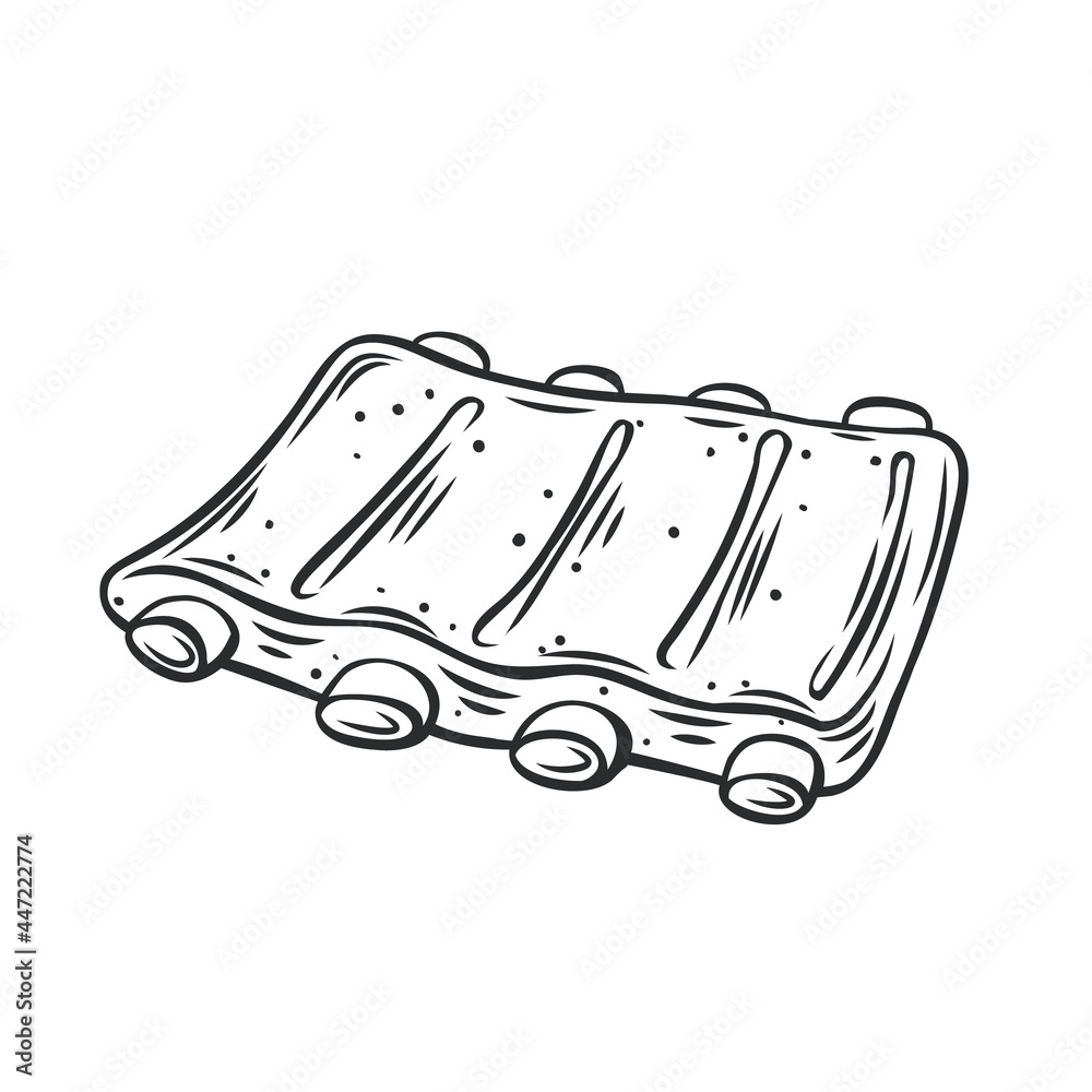 Bbq Ribs Clip Art